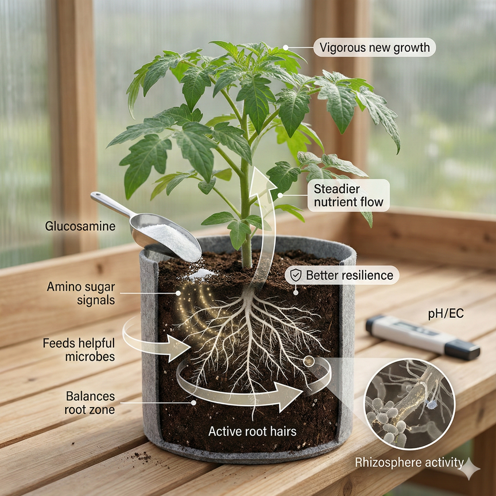 Glucosamine for Plants: What It Does in the Root Zone and Why Growth C ...