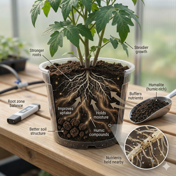 Humalite: The Soil Organic Matter Booster That Helps Roots Thrive ...