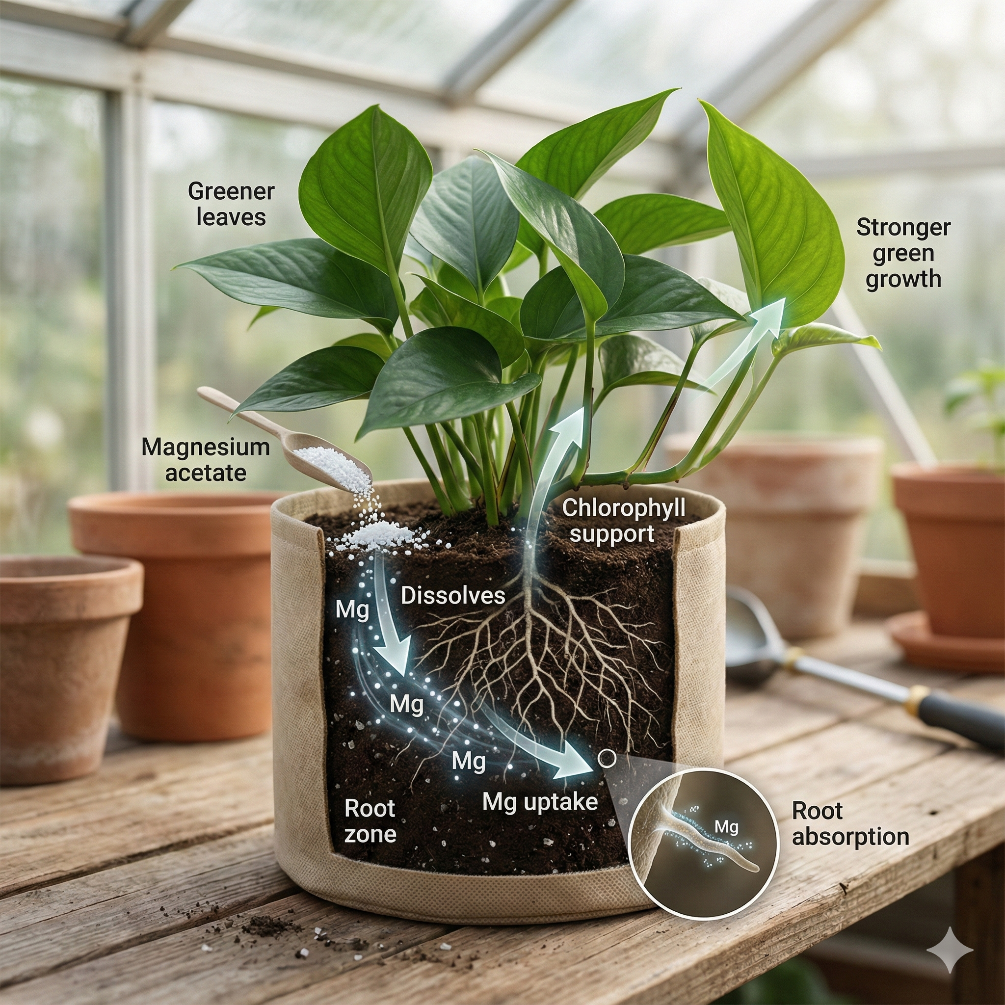 Magnesium Acetate for Plants: What It Does and When It Helps Most ...