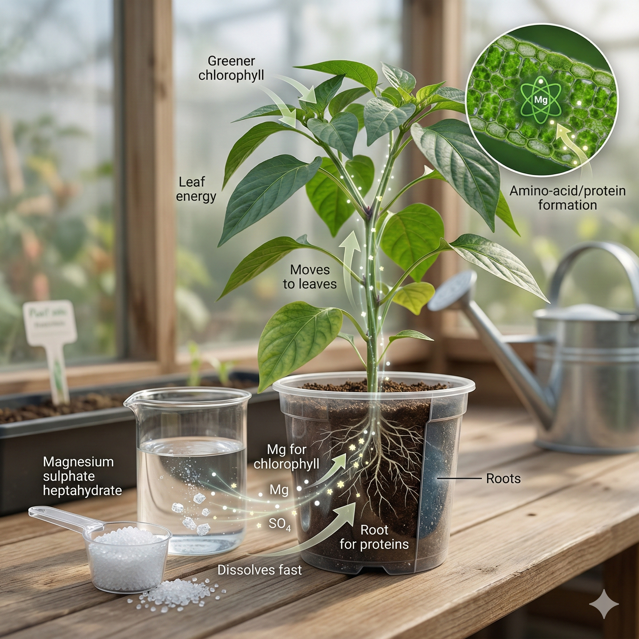 Magnesium Sulphate Heptahydrate for Plants: What It Does and When to U ...