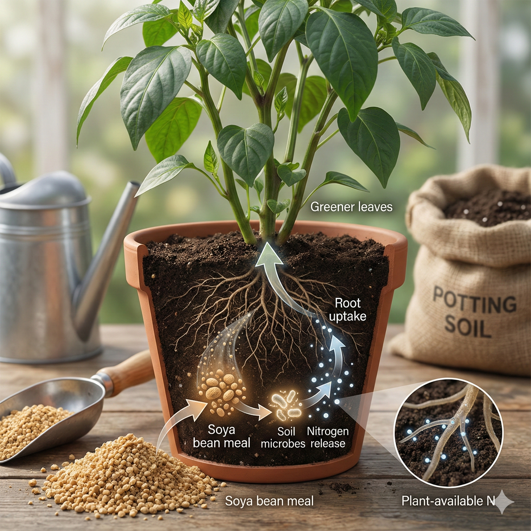 Soya Bean Meal for Plants: How This Protein-Rich Soil Amendment Feeds ...