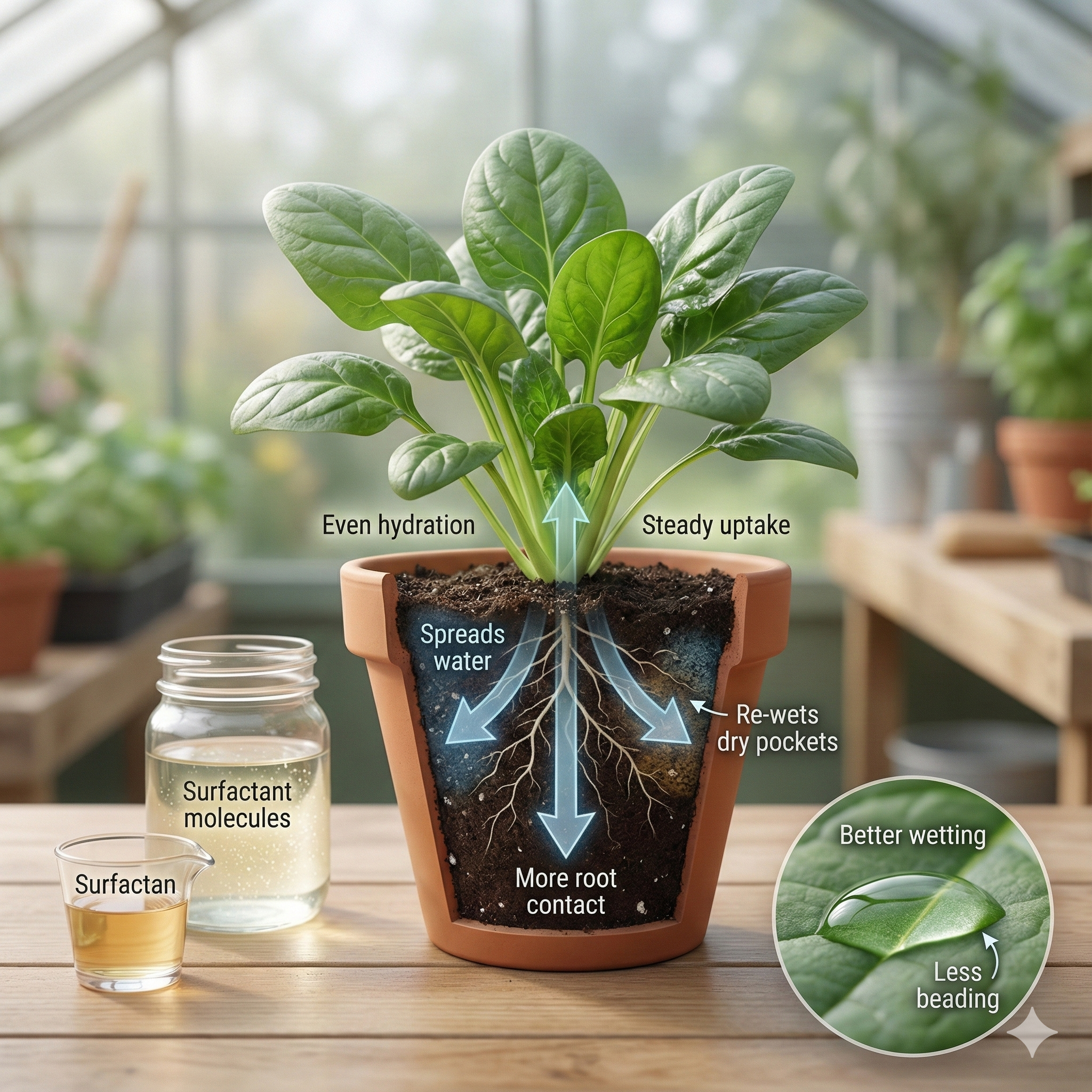 Surfactan Explained: How a Surfactant Improves Wetting, Coverage, and ...