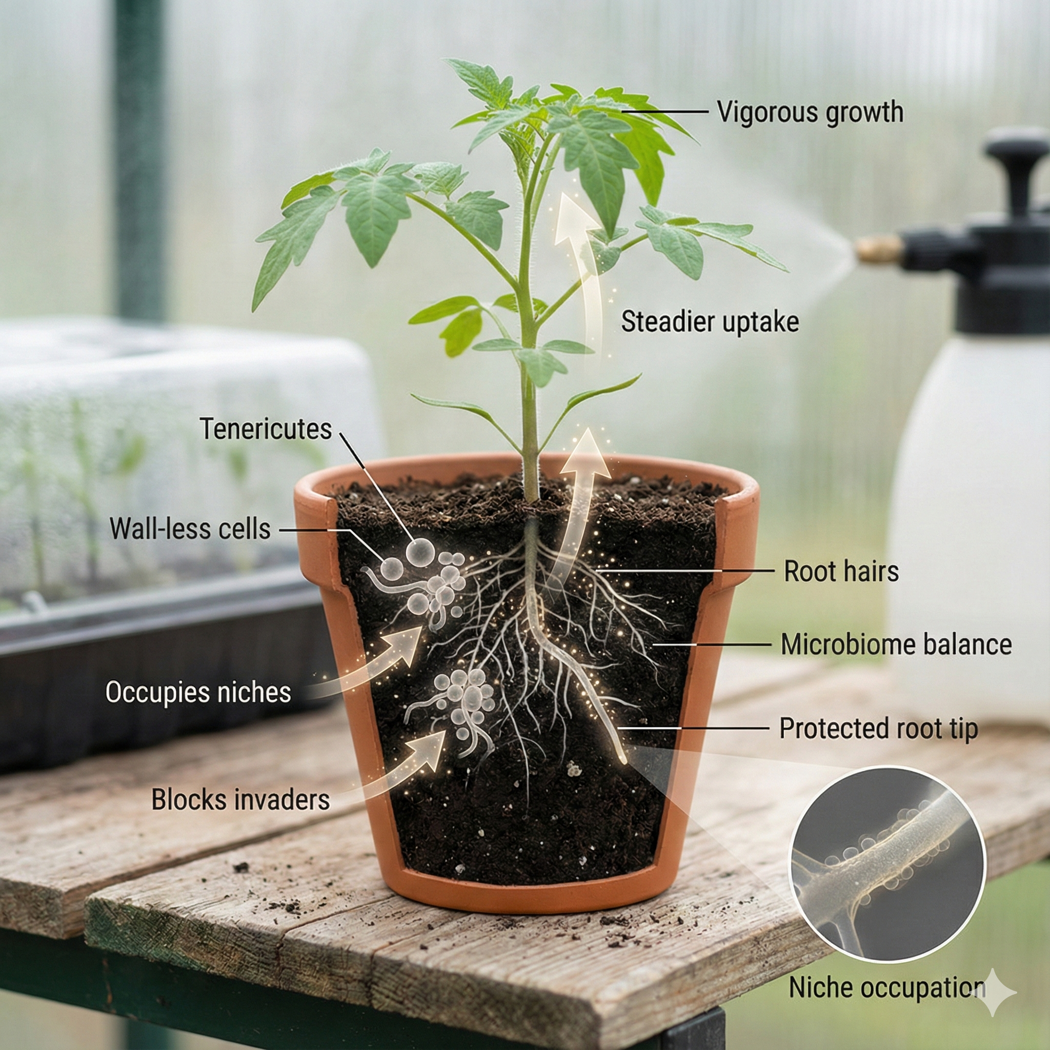 Tenericutes Bacteria in the Plant Microbiome: How They Can Support Hea ...
