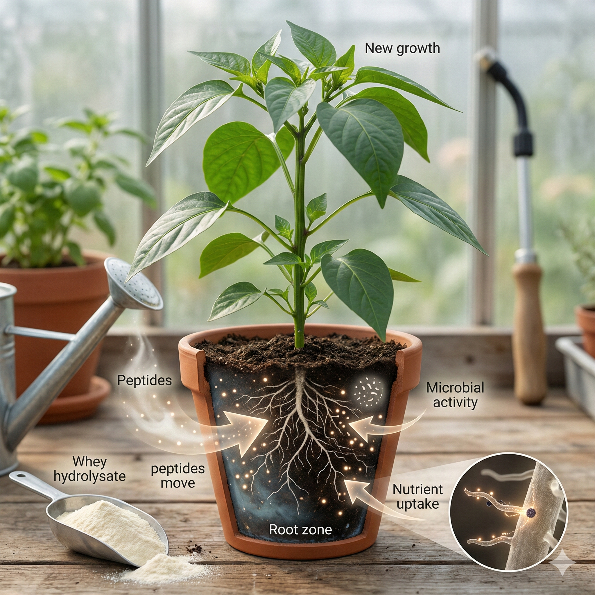 Whey Protein Hydrolysate for Plants: The Amino-Based Boost That Feeds ...