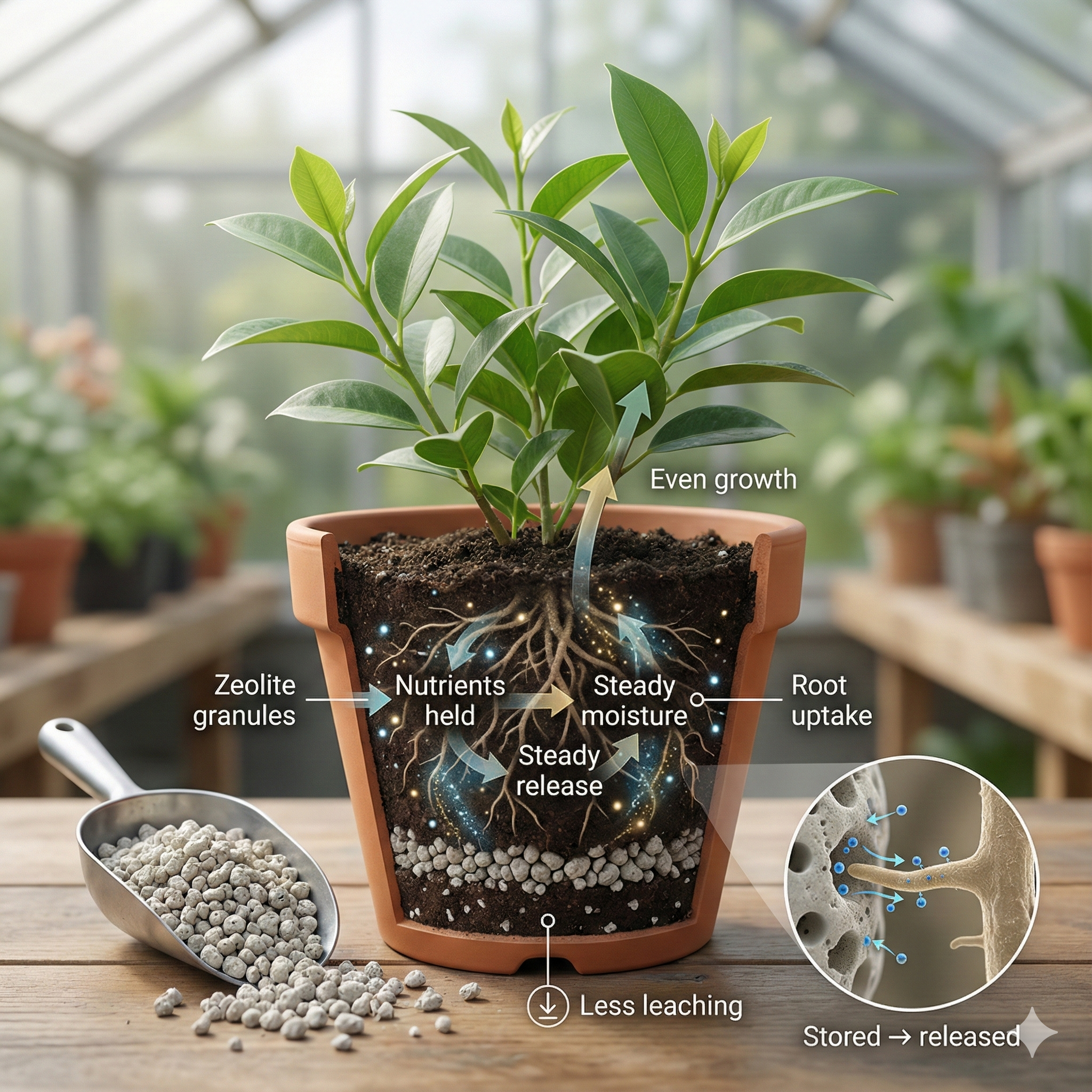 Zeolite for Plants: What It Does in Soil and How to Use It Right ...